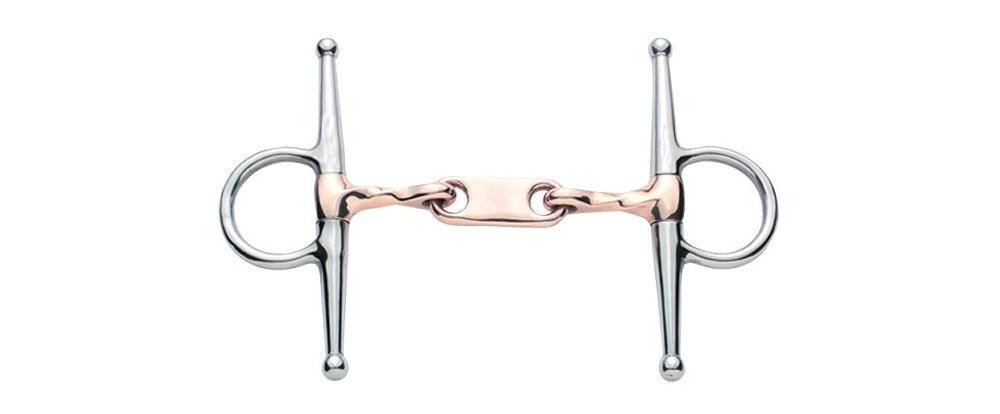 Korstee Twisted Copper Mouth Dr Bristol Full Cheek Bit | HorseLoverZ Korstee Twisted Copper Mouth Dr Bristol Full Cheek Bit | HorseLoverZ