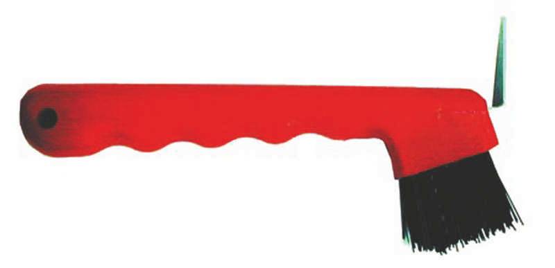 Partrade Red Hoof Pick With Brush 7 Inch 715519458555 for sale online ...