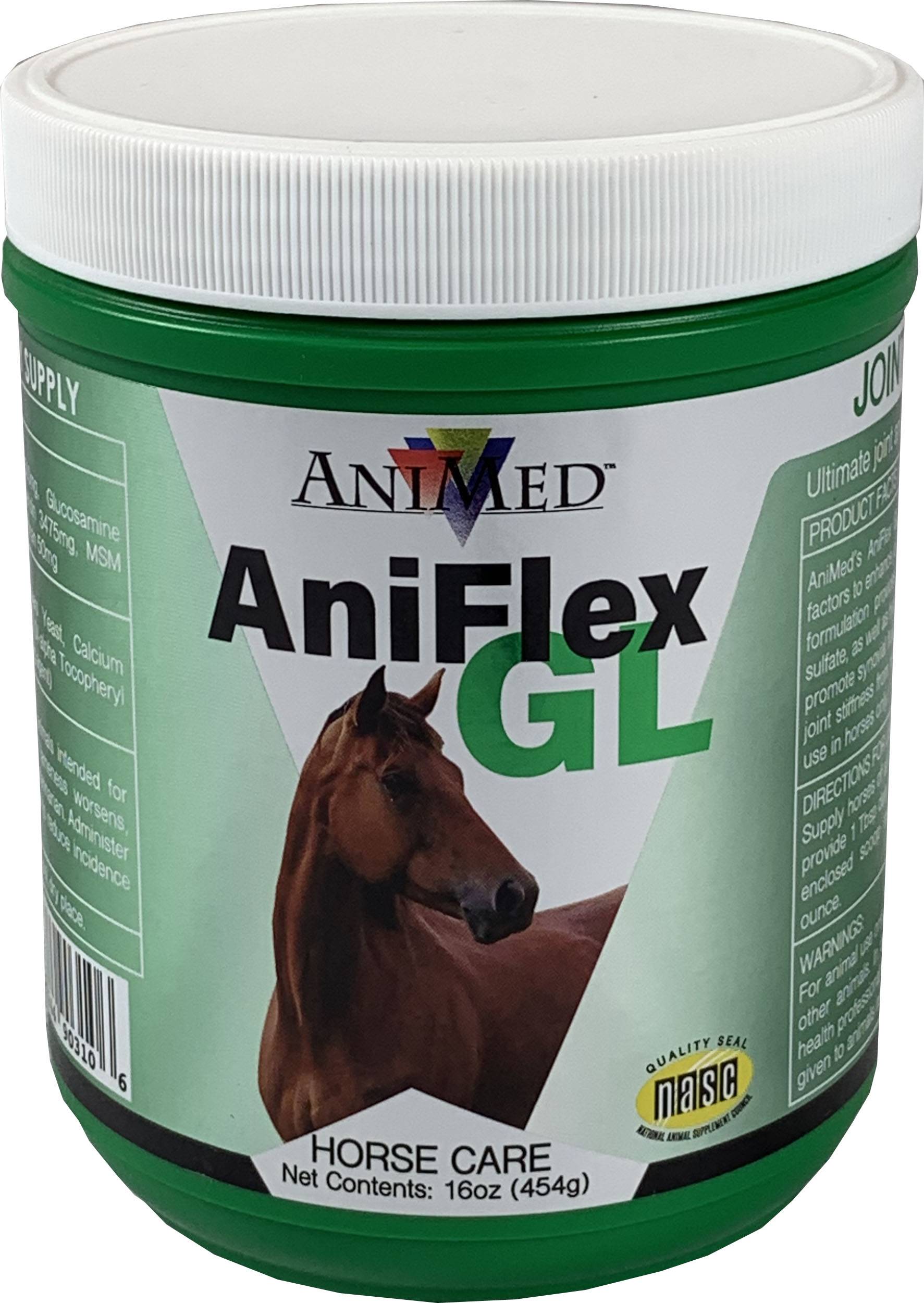 AniMed Aniflex GL Joint Care Powder for Horses 2.5 LB 694244903113 for ...