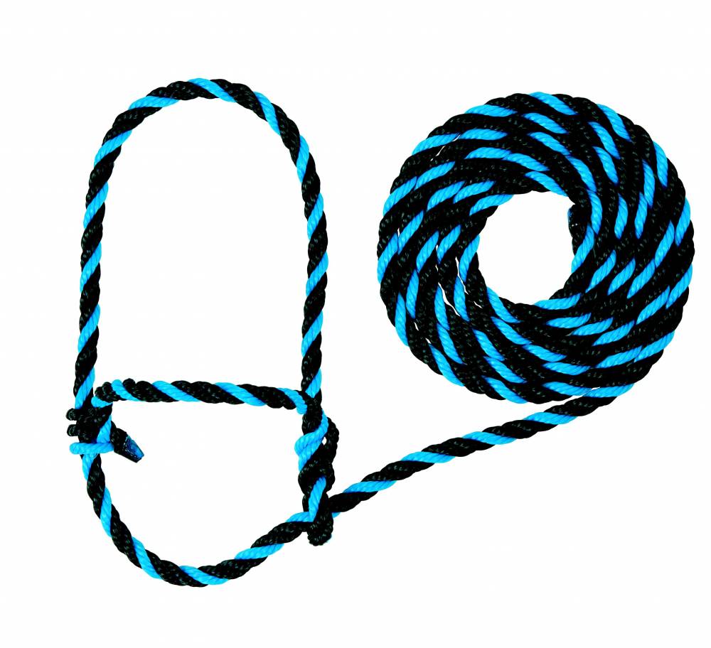 Weaver Leather Cow Poly Rope Halter | HorseLoverZ