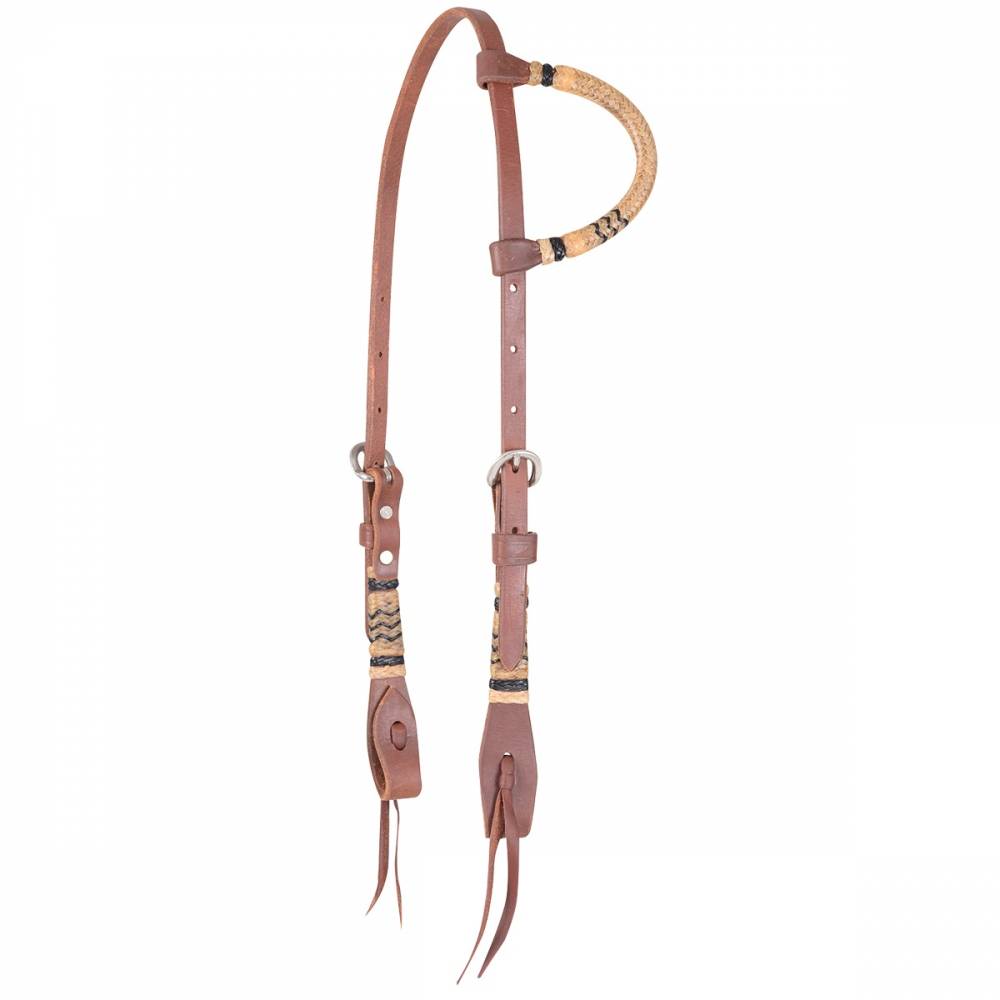 Martin Slip Ear Rawhide Braided Headstall | HorseLoverZ
