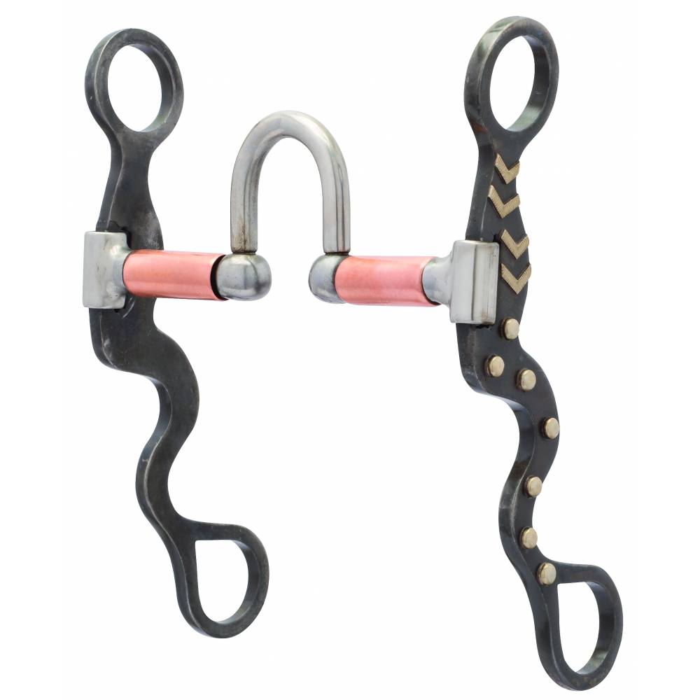 Weaver Pro S Shank Bit with Low Port Correction Mouth with