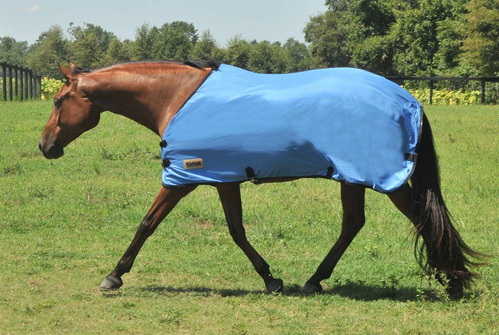 Kodiak Metallic Poly Mesh Fly Sheet HorseLoverZ kodiak-metallic-poly-mesh-fly-sheet-horseloverz