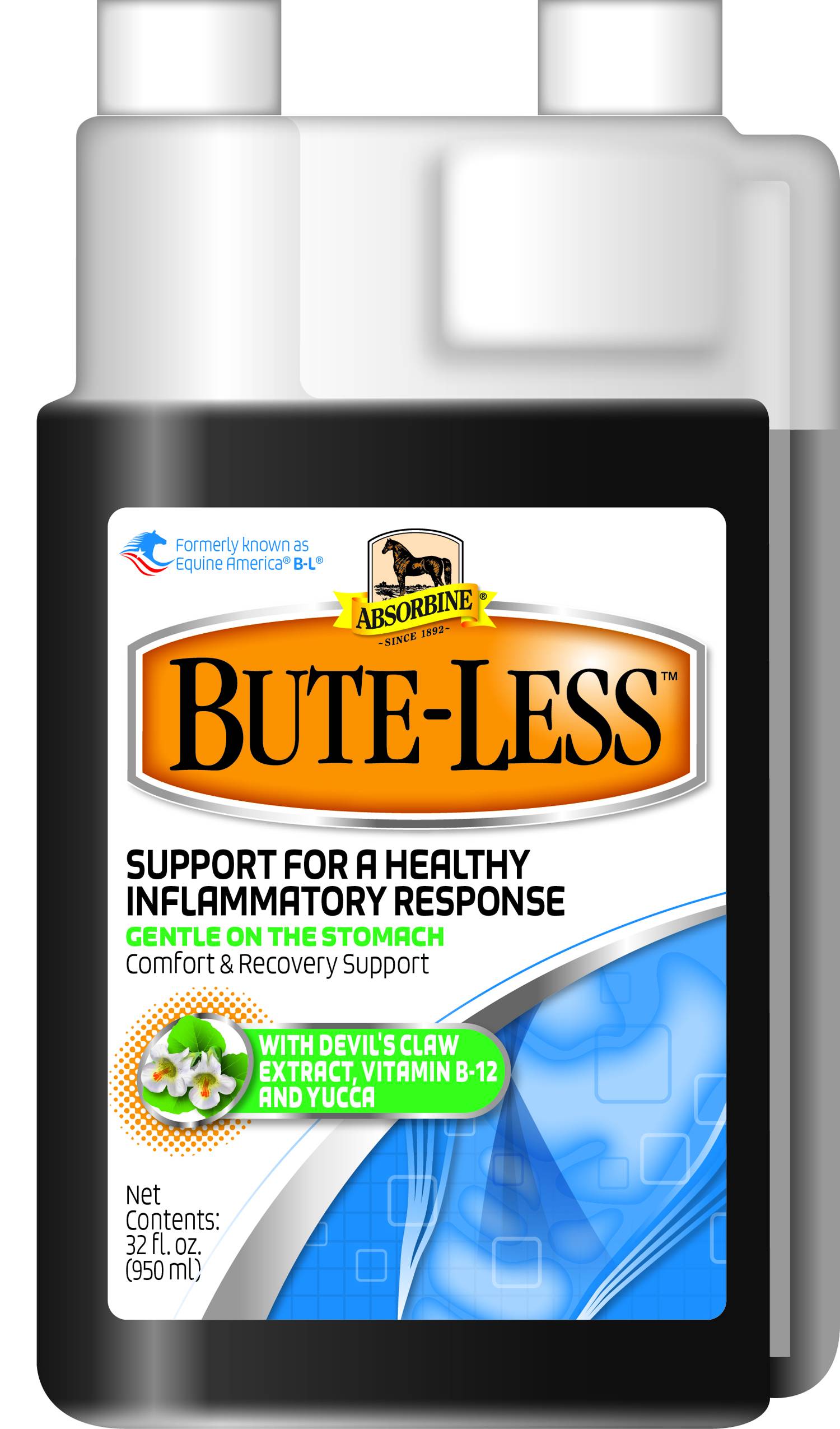 Absorbine Bute-less Solution Vitamin B12 Horse Equine 32 Oz for sale ...